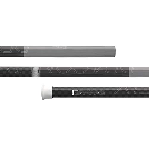 Epoch Dragonfly Elite Lacrosse Shaft for Faceoff/Attack/Midfield, 30", Mid-Flex iQ5, F30, Carbon Black