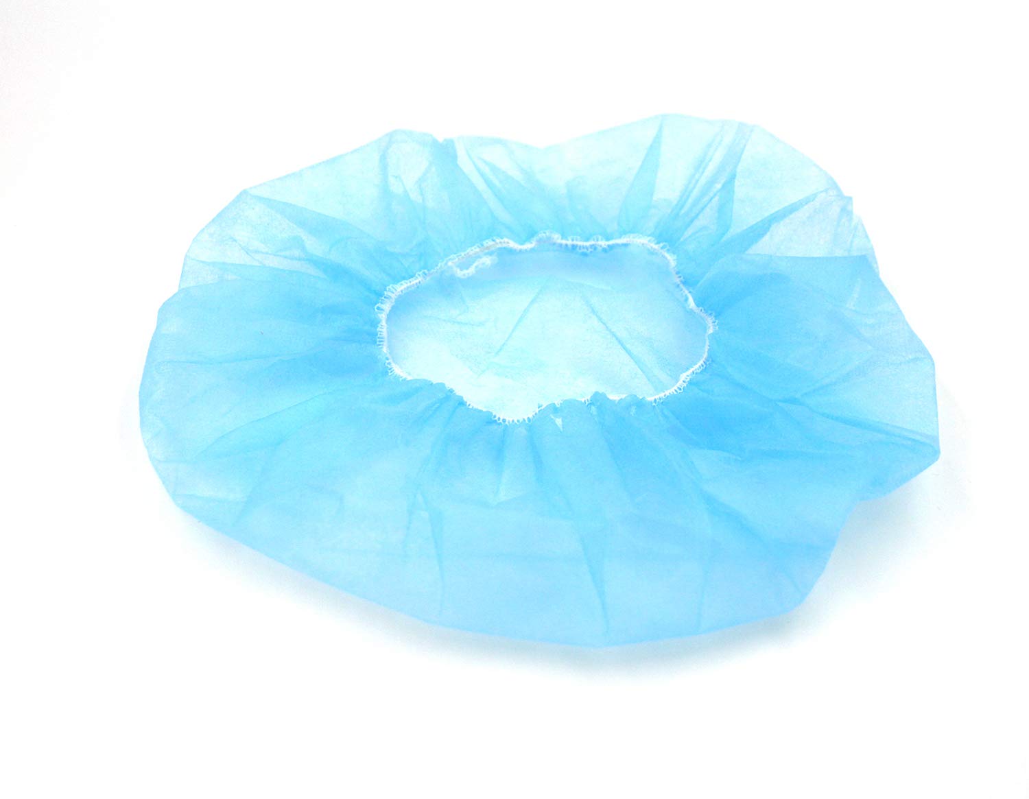 Disposable Bouffant Caps Scrub Surgical Caps 100 Pack 21" Blue