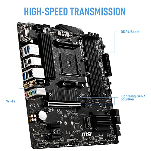 Micro Center AMD Ryzen 5 5600X 6-core, 12-Thread Unlocked Desktop Processor with Wraith Stealth Cooler Bundle with B550M PRO-VDH WiFi ProSeries Motherboard and 1TB Gen3 2280 SSD