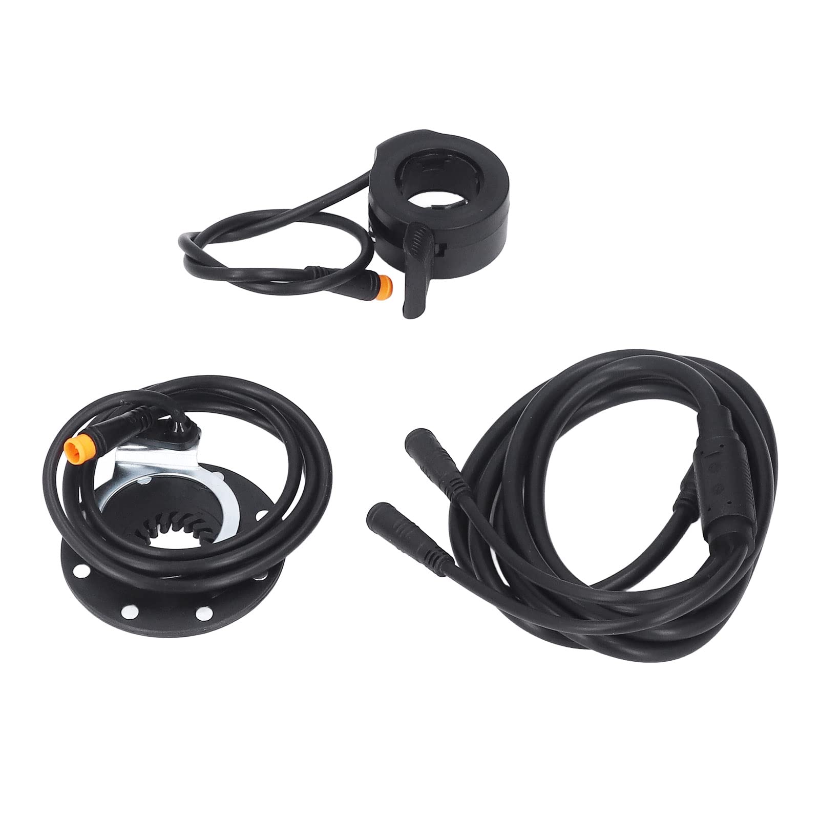 Electric Conversion Kit,36V 48V 500W Brushless Motor Controller Kit with LCD7C Display 1 to 2 Connecting Line for Electric Vehicles and Scooters