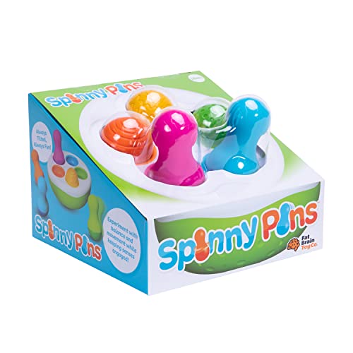 Fat Brain Toys SpinnyPins - Sensory & Motor Skills Toy for Babies & Toddlers