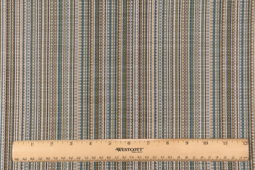 Phifertex Trixie Stripe in Myrtle Woven Vinyl Mesh Sling Chair Fabric