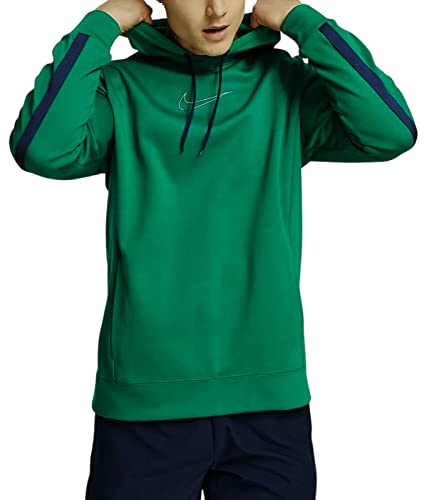 Nike Dri-FIT Men's Long-Sleeve Hooded Training Top Shirt (as1, alpha, l, regular, regular, Standard, green)