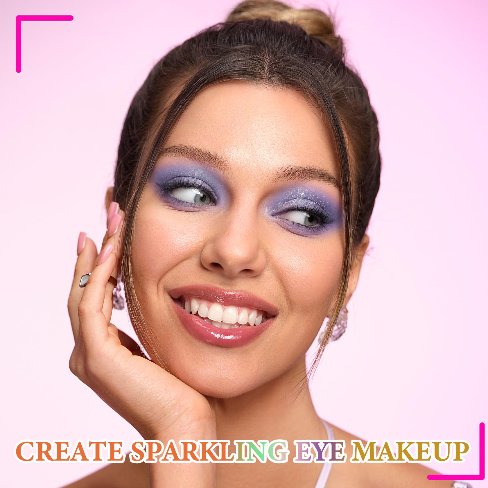 DuoZeng 3 Pcs Liquid Glitter Eyeshadow,Liquid Metallic Chameleon Eyeshadow Multi-Dimensional Finish Highly Pigmented & Long-lasting Multichrome Eyeshadows Makeup Set for Bold Eye Looks