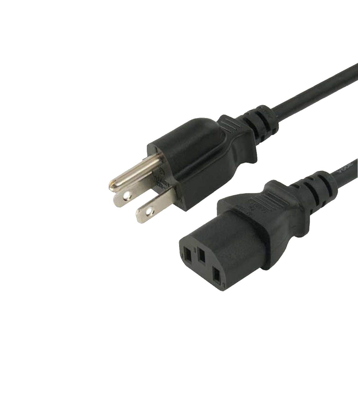 eeTao AC Power Cord Compatible with EF EcoFlow River Delta Max Mini Pro Plus Power Station Series 1000/1600 1260Wh 1612Wh 2016Wh 3600Wh Jackery Explorer 2000/1500/1000 Pro Bluetti EB3A Anker 757/767