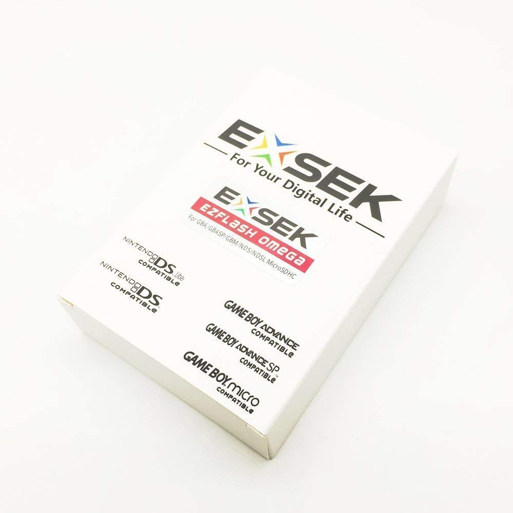 EXSEK EZFlash Omega Cartridge Flash cart for Gameboy Advance GBA SP NDS