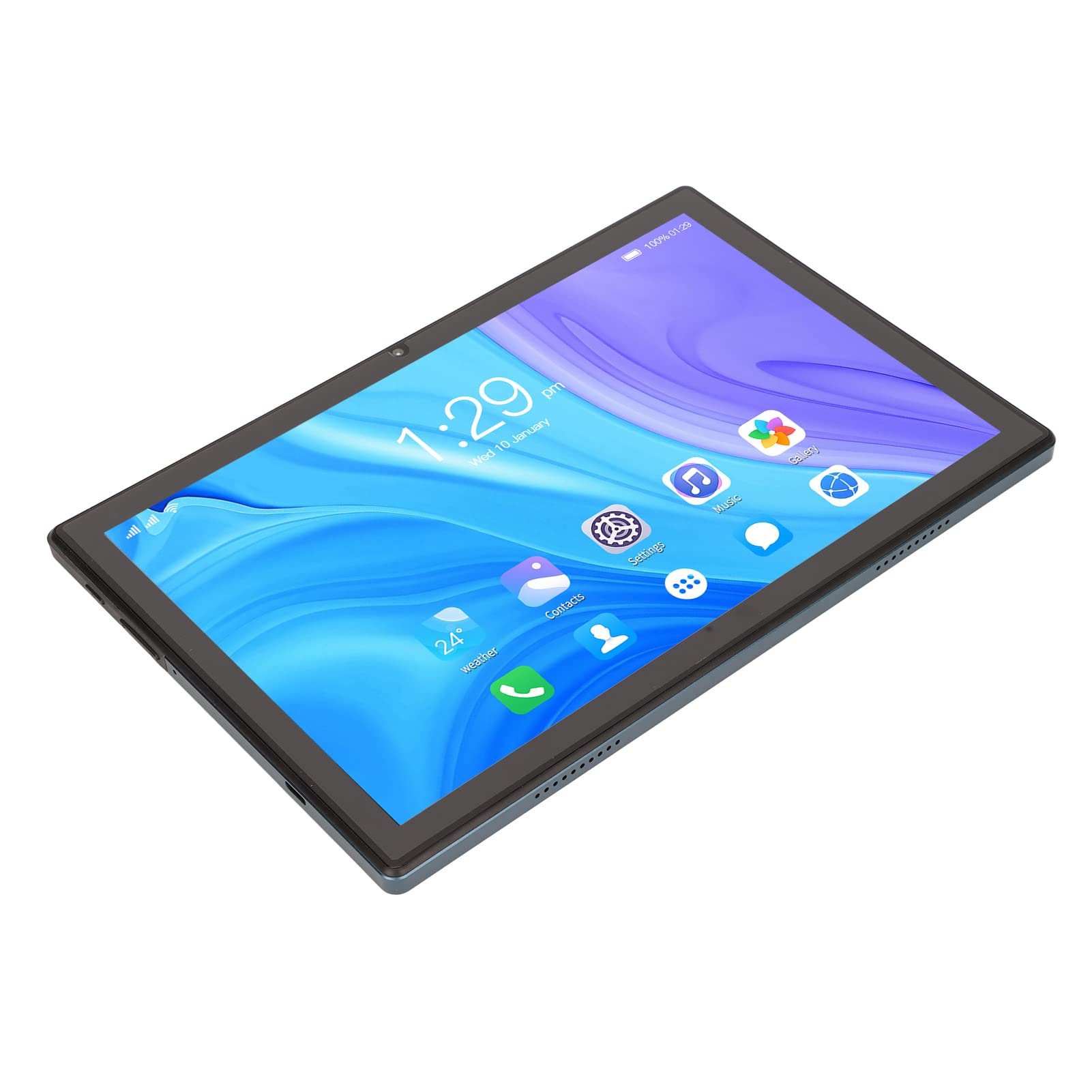 Dpofirs 10inch Tablet for 11, 1960x1200 HD IPS Screen, 6GB RAM 128GB ROM, MT6750 Octa Core Processor, Dual Sim 4G Call Tablet, WiFi Tablet PC Blue (US Plug)