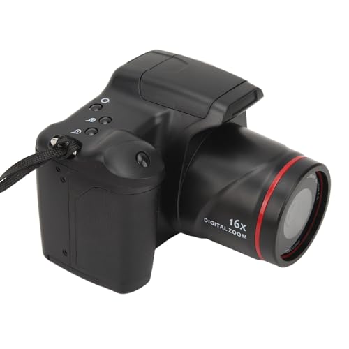 Digital Camera, 1080P Camera with 16X Digital Zoom, Portable Mini Rechargeable Camera, Gifts for Students Teens Adults Girls Boys, Camera for vlog