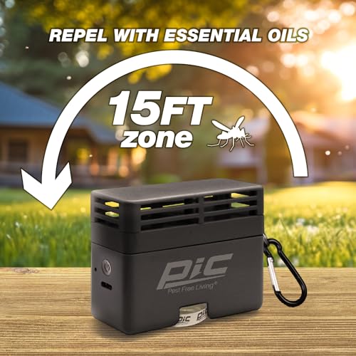PIC Portable Mosquito Botanical Repellent with 60 Hour Cartridge