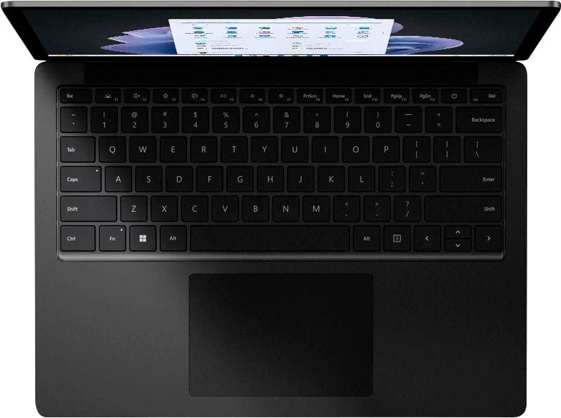 Microsoft Surface Laptop 5, 15.6" FHD Touchscreen, Backlit, Intel Core i7-1255U (10-core up tp 4.70 GHz), Intel Iris Xe Graphics, 8GB DDR5 RAM, 1TB SSD, Windows 11 Pro, Black, with MTC Stylus Pen