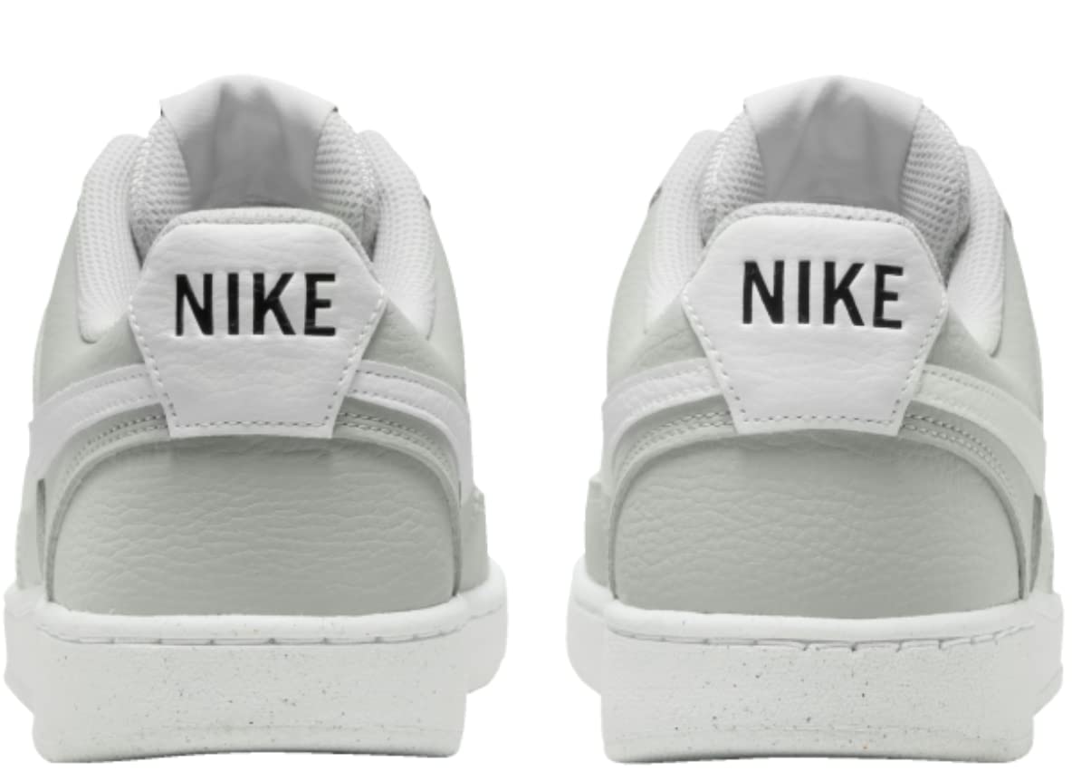 Nike Mens Court Vision Low Basketball Shoes (1) Grey/White, 12