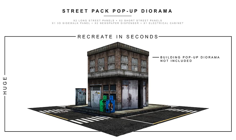 Extreme Sets Street Pack POP-UP 1/12 Scale Display Pack