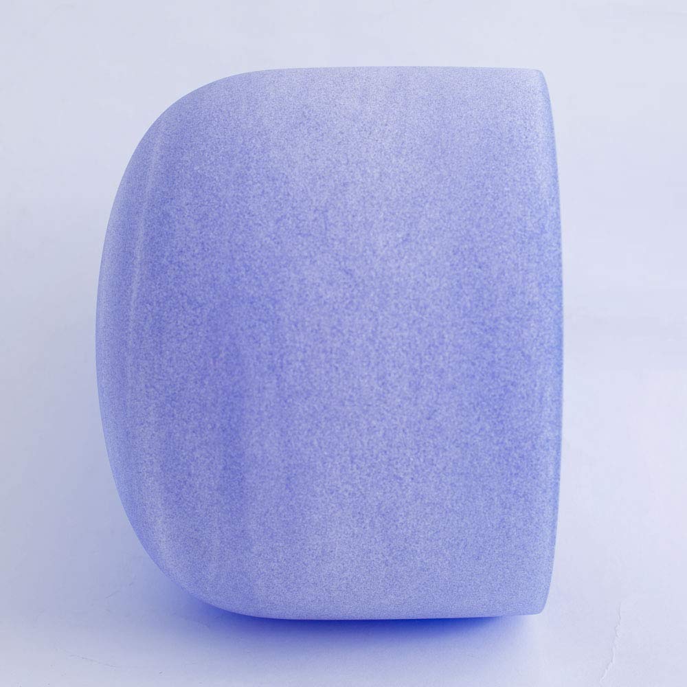 ENERGYSOUND 432Hz Perfect Pitch G Note Throat Chakra Blue Colored Frosted Quartz Crystal Singing Bowl 8 inch Carrier bag included