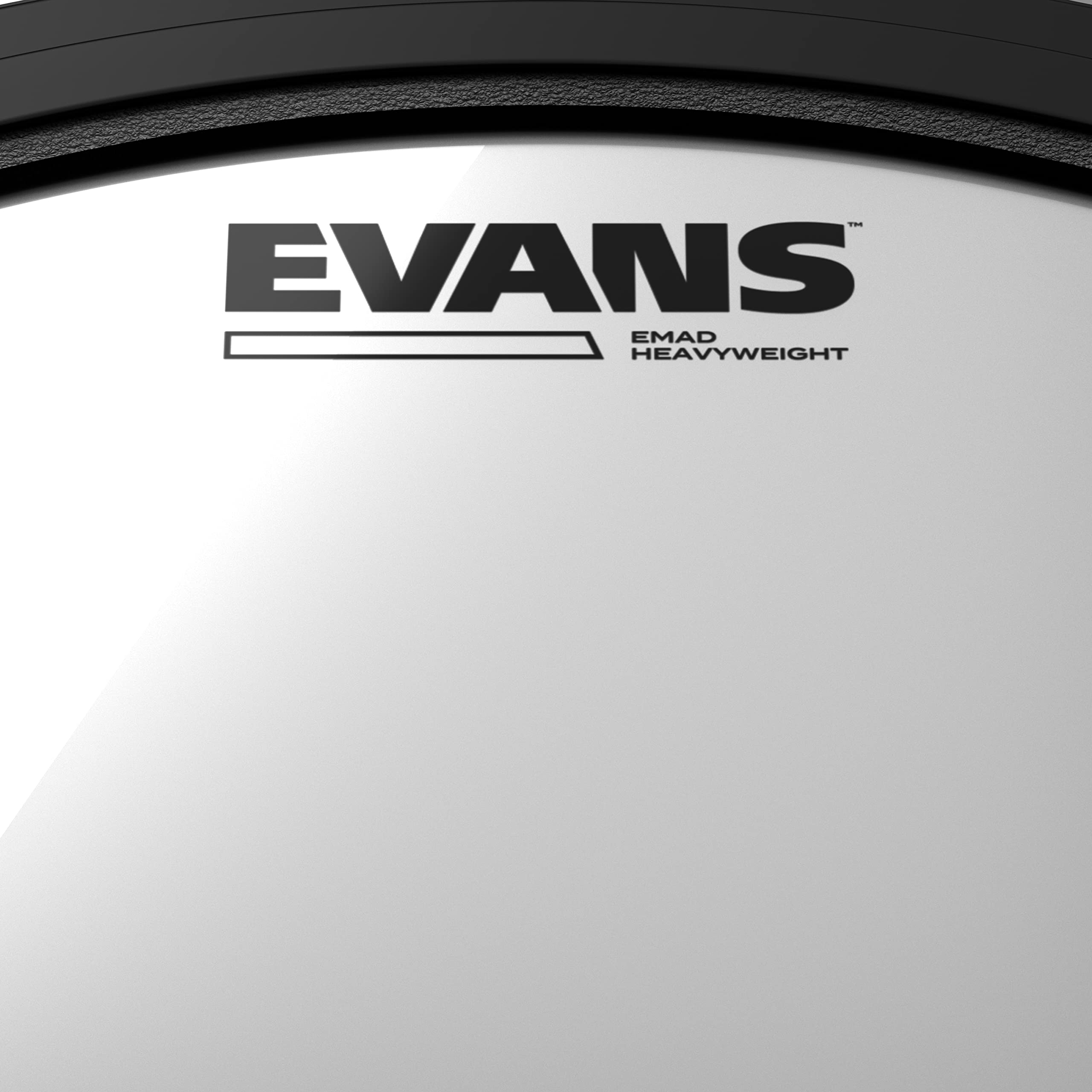 Evans EMAD Heavyweight Knockout Pack, 22β Batter with 14" Snare Batter (2pc) β Includes Batter Bass Drumhead and Snare Drumhead - Extreme Durability with Sensitive Response