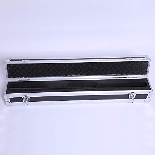ENERGYSOUND Quartz Clear Crystal Didgeridoo 90 cm Length with Free Alumina Alloy Box