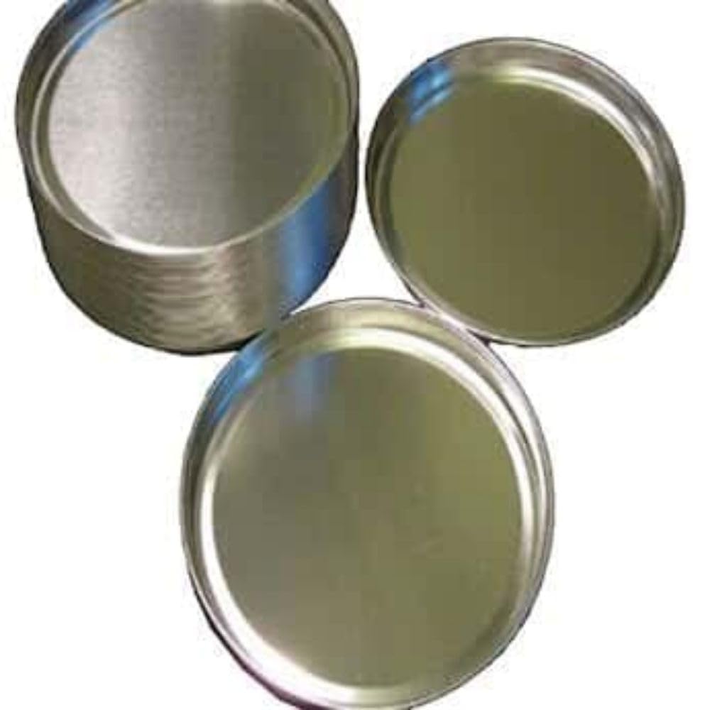 Sartorius 6965542 Disposable Aluminum Sample Pans, 90 mm, 80 PCs