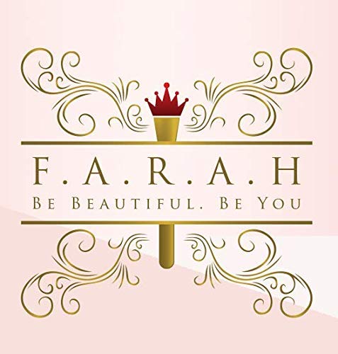 F.A.R.A.H. Z-Tweeze Professional Stainless Steel Dual Ended Precision Tweezers Galaxy Gold Style with Slanted and Pointed Tips
