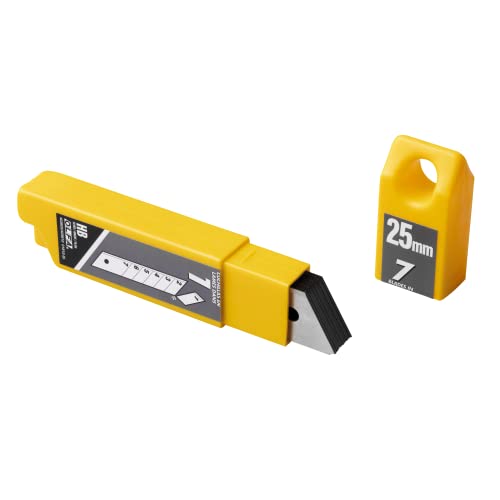 OLFA 25mm Extra Heavy-Duty Snap Off Replacement Blades, 20 Blades (140 segments) HB-20B - Snap-Off Utility Knife Replacement Blades, Fits most 25mm Utility Knives