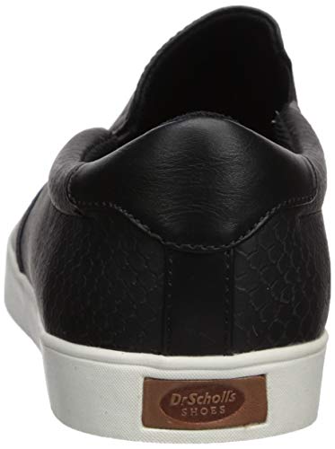 Dr. Scholl's Shoes Women's Madison Slip On Fashion Sneaker, Black, 7 US