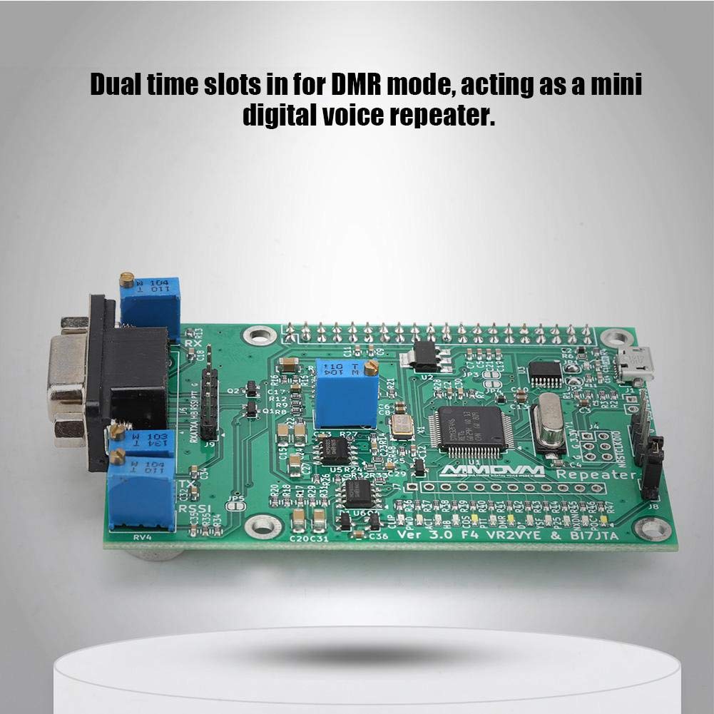 Digital Trunk Board with Expansion Board for GS68 MMDVM DMR Repeater, Support for Upgrades via for ST-Link, USB, GPIO.