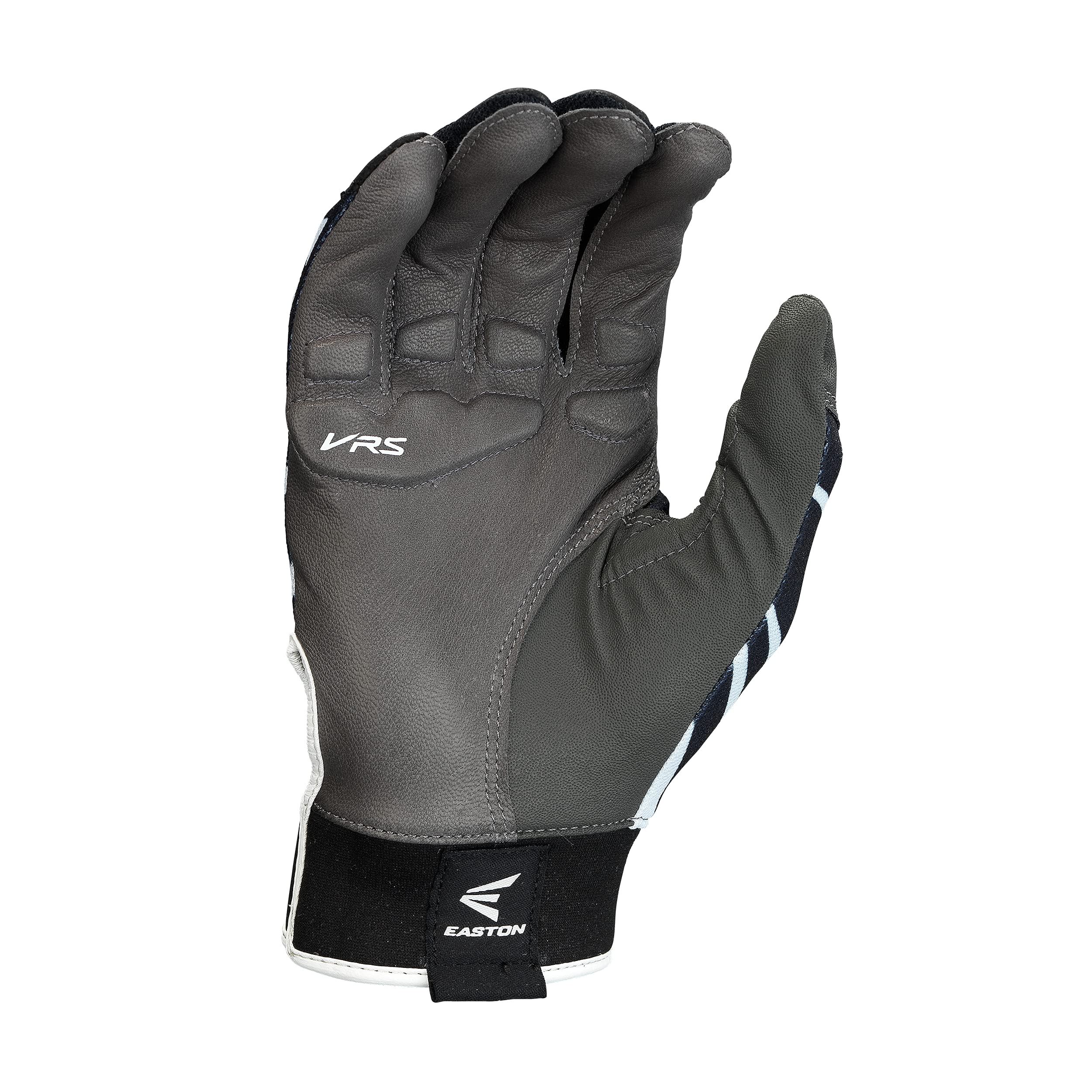 EASTON GAMETIME VRS Batting Gloves | Baseball Softball | Youth Medium | Black w/ VRS Padding