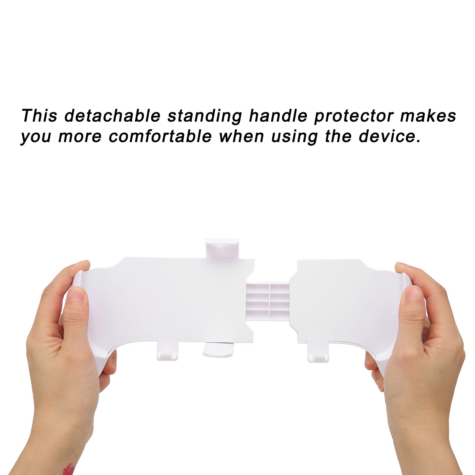 Game Console Grip Protective Shell, Portable Game Console Protective Shell Grip Practical Retractable Comprehensive Protection Hard Shell for Game Machine