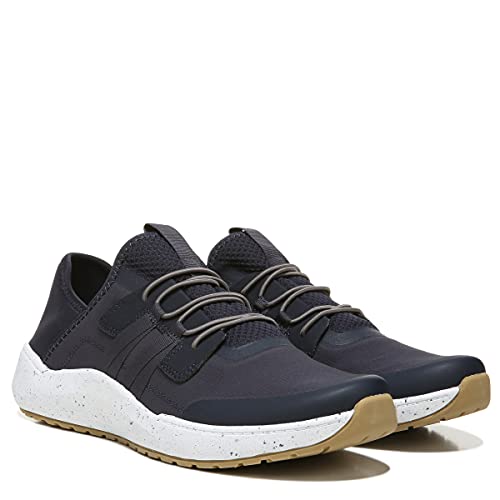 Dr. Scholl's Mens Hide Out Sneaker Navy Fabric 8 M