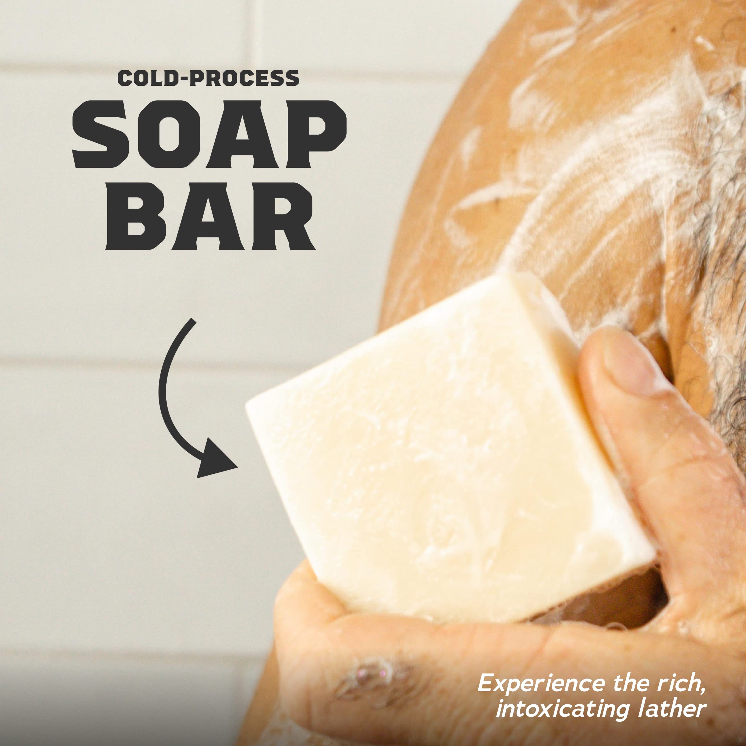 Dr. Squatch All Natural Bar Soap for Men with Zero Grit, 5 Pack, Bay Rum