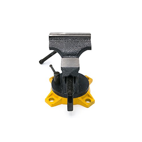 Olympia Tools 38-604 Bench Vise, Workshop Series, 4-Inch, gray