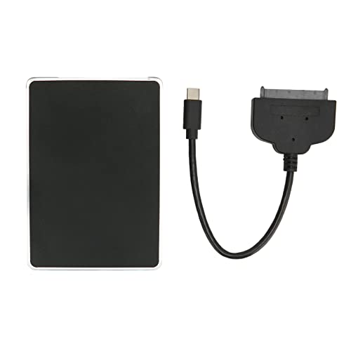 Gaeirt SSD Enclosure, Hard Drive Adapter Card 10Gbps Data Transmission High Heat Dissipation Easy to Use for Home for Computer for Office