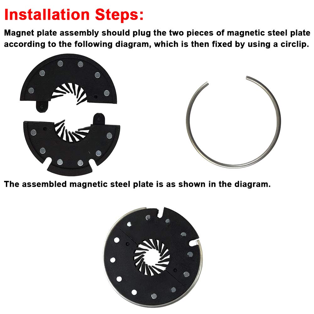 Ebike KT D12L PAS Pedal Assistant Sensor Electric Bicycle Waterproof Connector 12 Magnets Easy to Install, Detachable for Kunteng Conversion Kit Parts