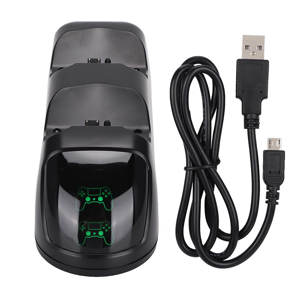 Game Handle Charger, Fast Charging Handle Charger 2 Port USB 5V Indicator Light Sturdy for Xbox One