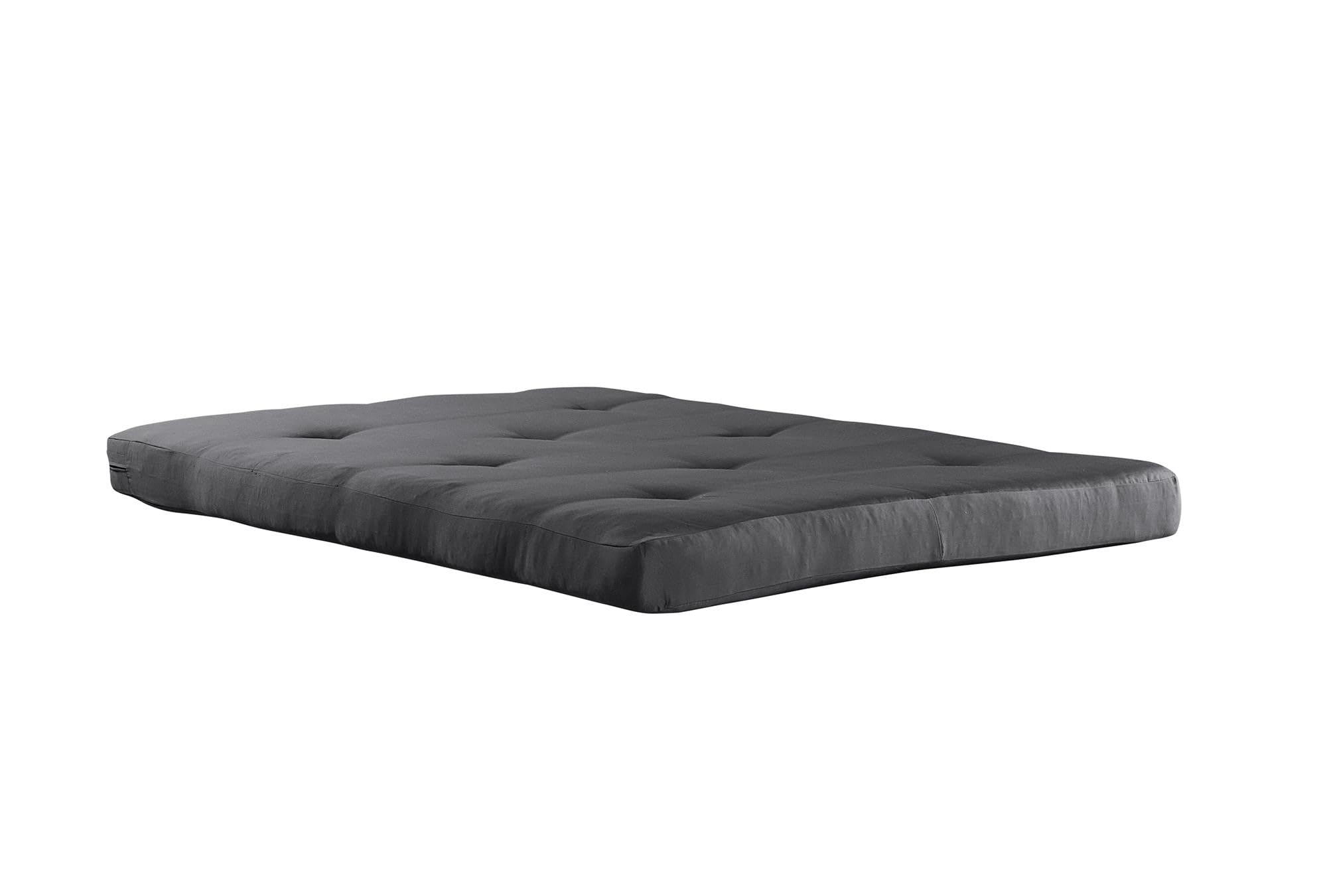 DHP 6" Microfiber Futon Mattress, Full, Gray