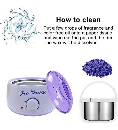 Pro-Wax 100 Wax Warmer/Heater for Hard Wax or Canned Wax