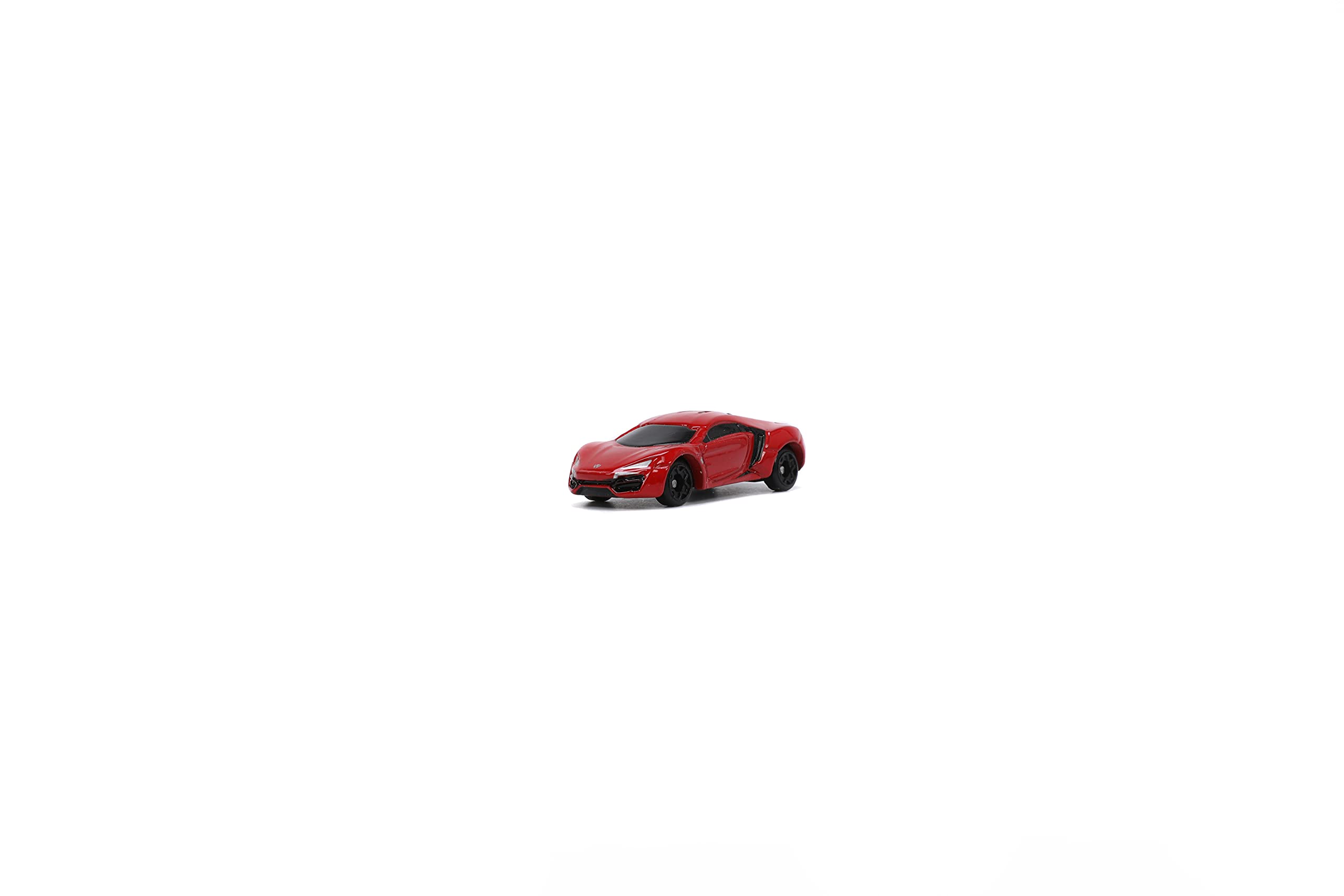 Fast & Furious 1.65" Nano 3-Pack Wave 4 Die-cast Cars, Toys for Kids and Adults,Red