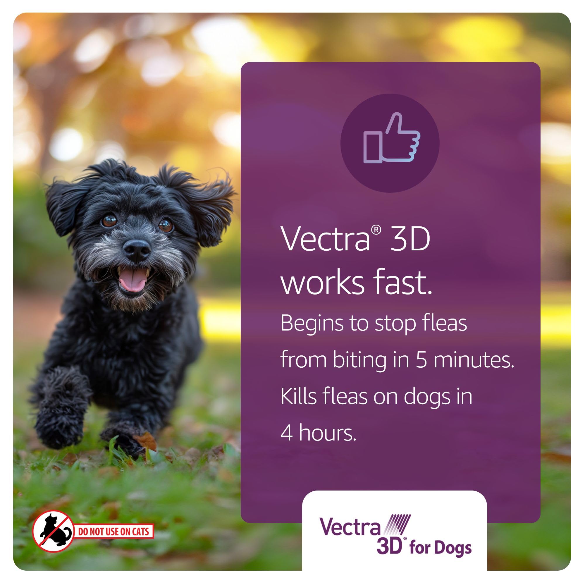 VECTRA 3D for Dogs Flea, Tick & Mosquito Treatment & Prevention for Extra Small Dogs (5-10 lbs), 6 Month Supply