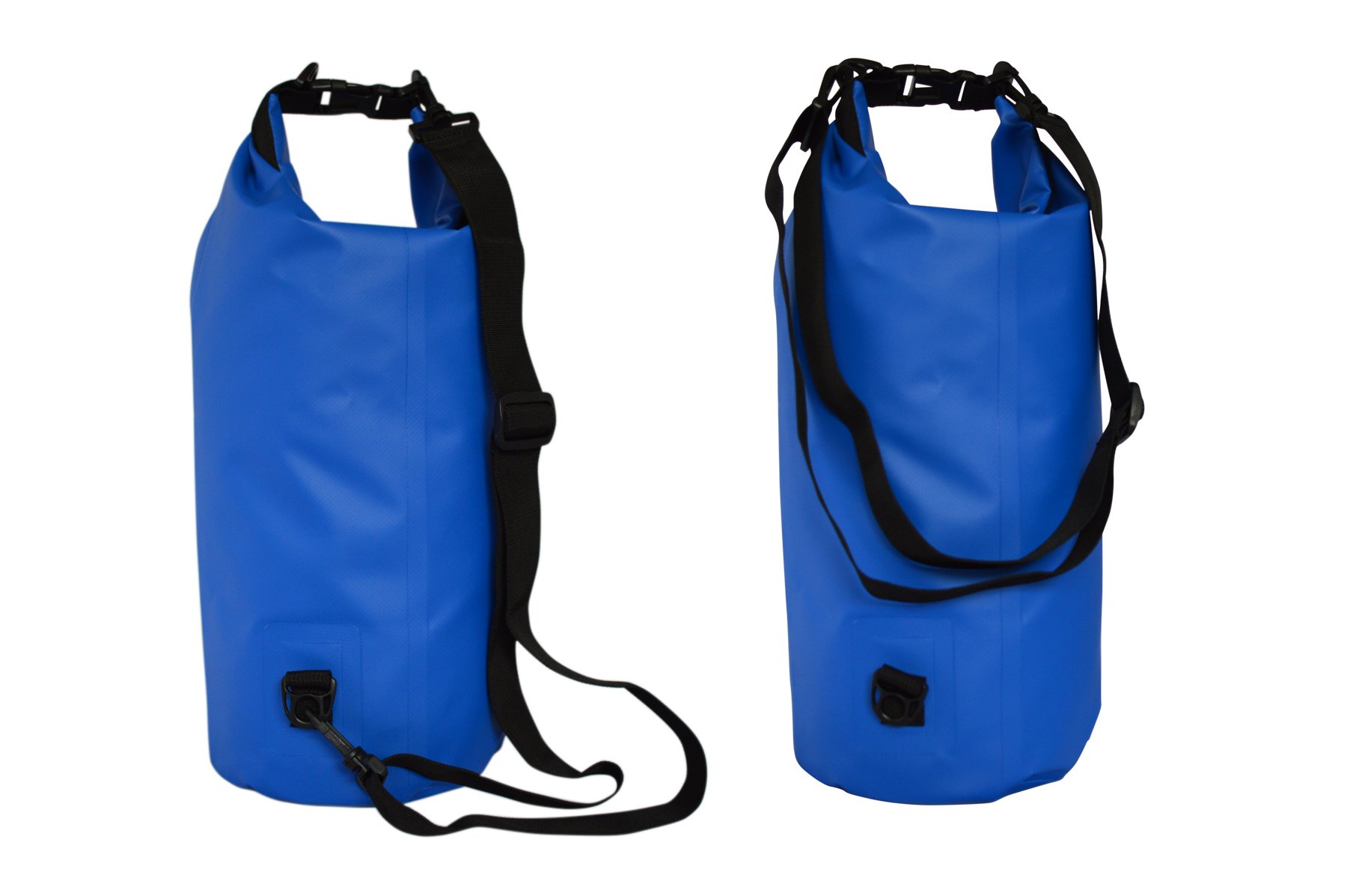 Dry Bag Waterproof Sack Multiple Sizes with Shoulder Strap (Black, 20L)