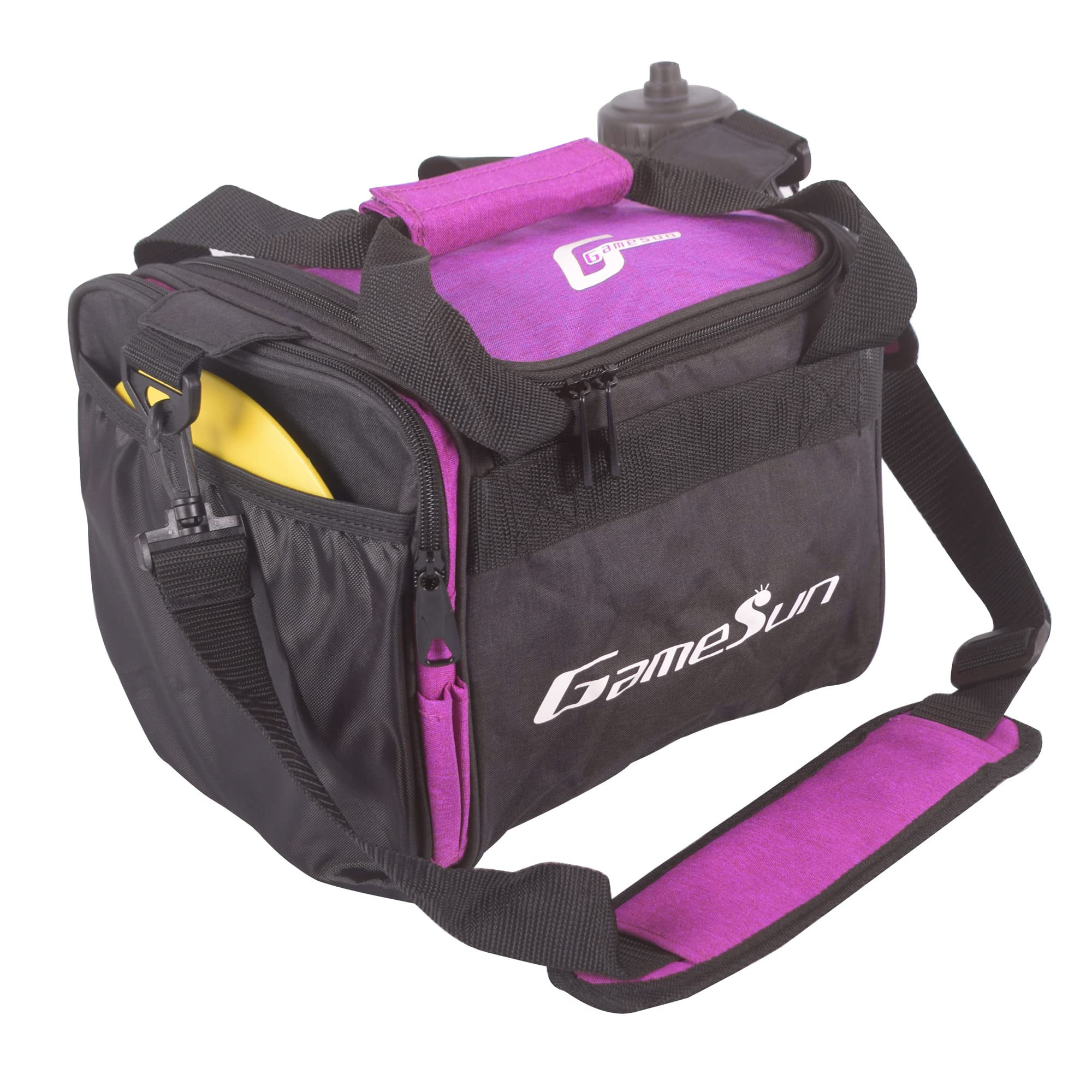 GAMESUN Disc Golf Starter Set,Disc Golf Set with 6 Discs, 1 Marker,1 Towel and Starter Disc Golf Bag Fairway Driver GS-D04N-PK