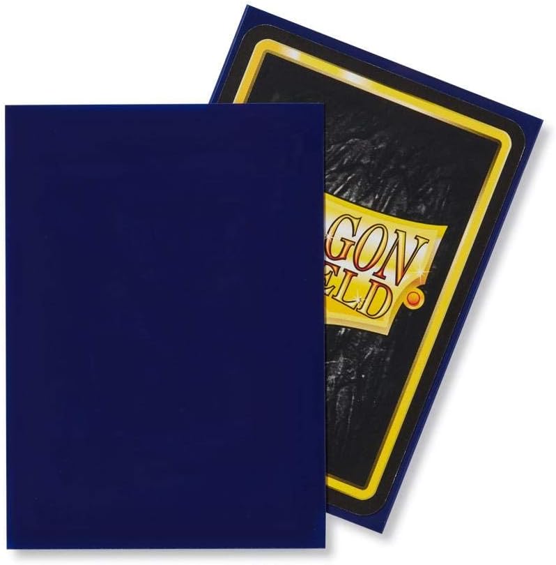 Dragon Shield ART10042 Classic Standard Size Sleeves 100pk-Night Blue, Multicoloured