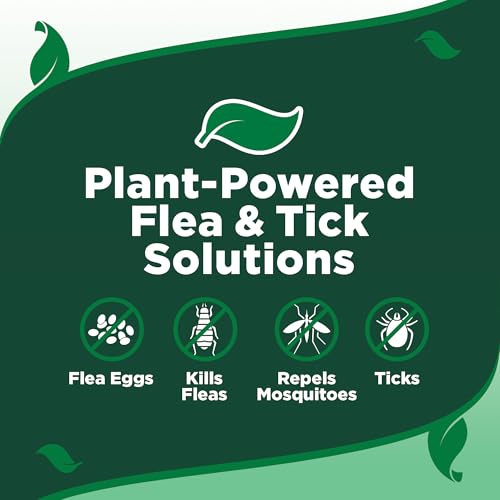 Vet's Best Flea and Tick Repellent Collar for Dogs - Flea and Tick Prevention for Dogs - Plant-Based Ingredients - Small to Large Dog Flea Collar - Up to 20β Neck Size