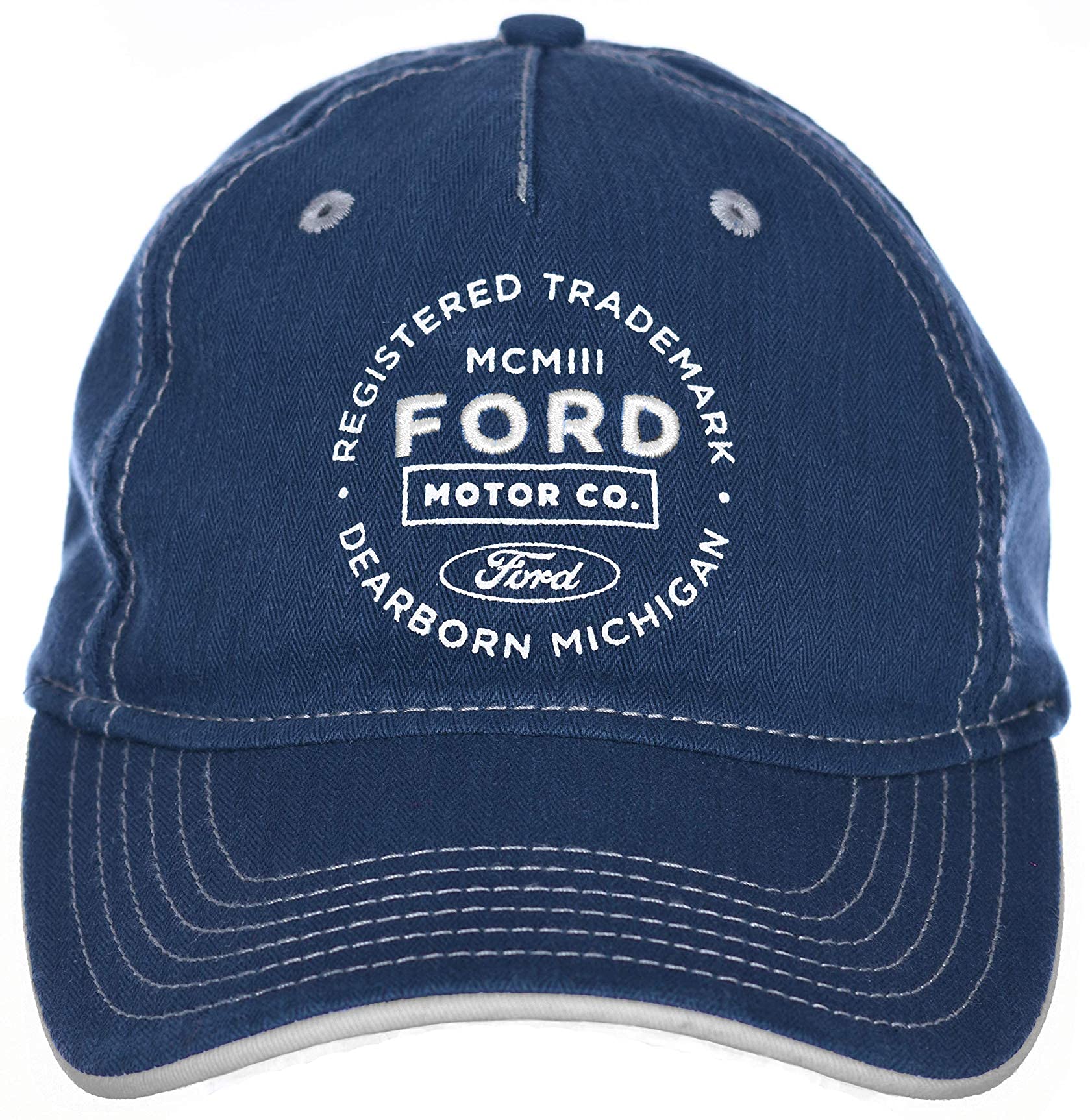 Ford Motor Company MCMIII Navy Blue Adjustable Cap