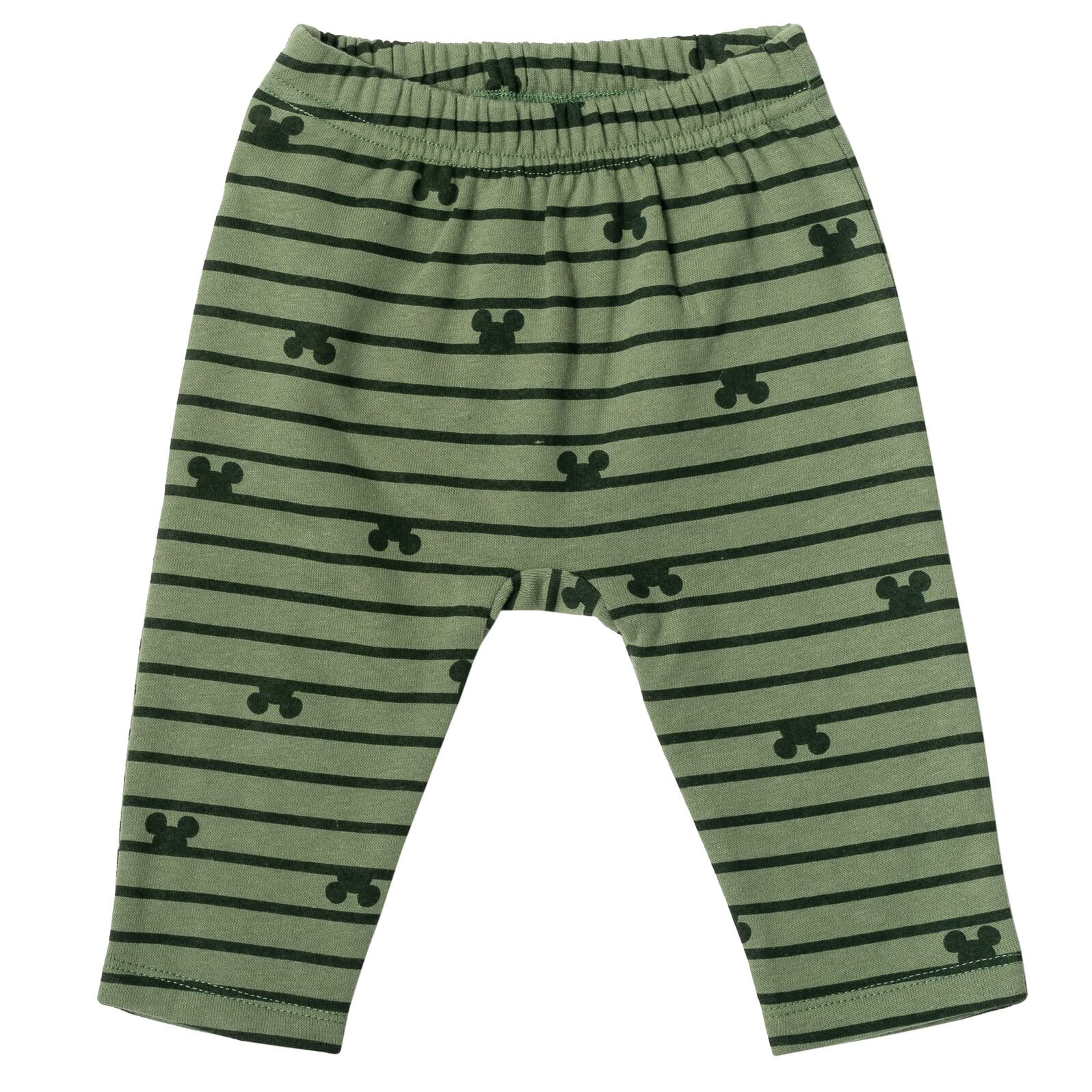 Disney Mickey Mouse Infant Baby Boys or Girls 3 Piece Outfit Set: Pants Hoodie Bodysuit Grey/White 18 Months