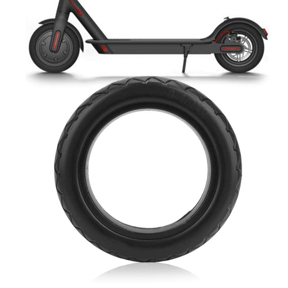 Enrilior Hover 1 Scooter Wheel， Electric Scooter Front Rear Solid Tire Wheel Cover Tyre for Mijia M365