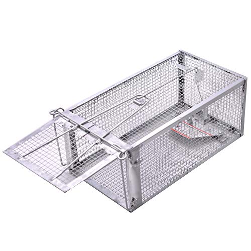 MATATA Humane Mouse Trap Live Animal Cage Trap for Rats Mice Gopher Rodents Chipmunks and Similar Sized Pests