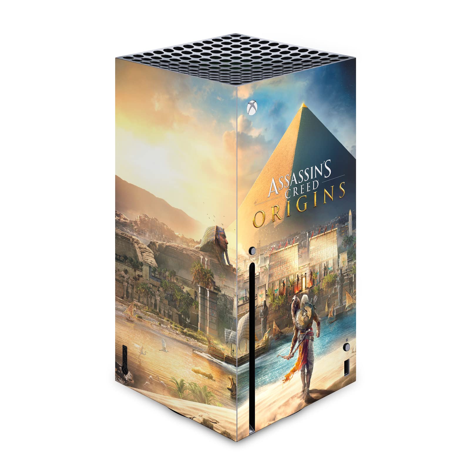 Head Case Designs Officially Licensed Assassin's Creed Key Art Bayek Origins Graphics Vinyl Sticker Gaming Skin Decal Cover Compatible with Xbox Series X Console