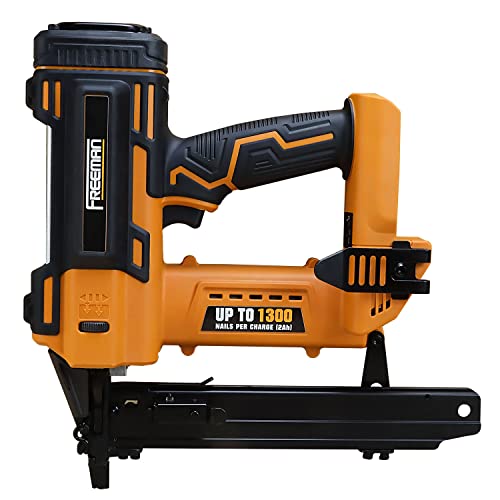 Freeman PE20VTFS16 20 Volt Cordless 16-Gauge 1" Fencing Stapler (Tool Only) β 1300 Shots per Charge