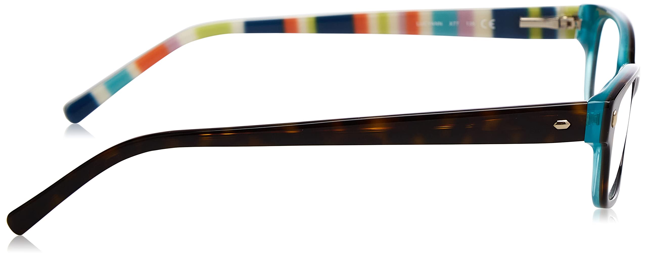 Eyeglasses Kate Spade Lucyann 0X77 Tortoise Aqua Striped