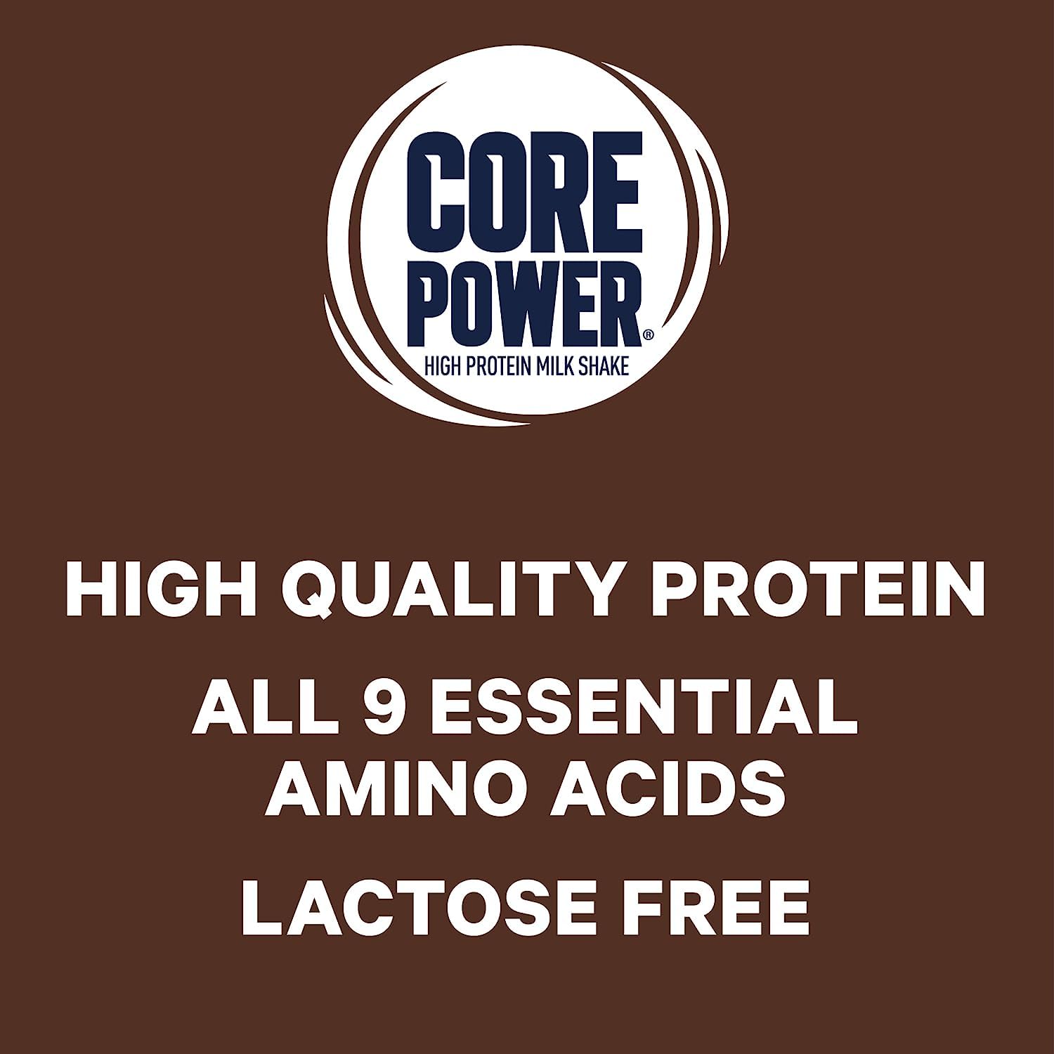 Fairlife Core Power 26g Protein Milk Shakes, Ready To Drink for Workout Recovery, Chocolate, 14 Fl Oz - (Pack of 12)