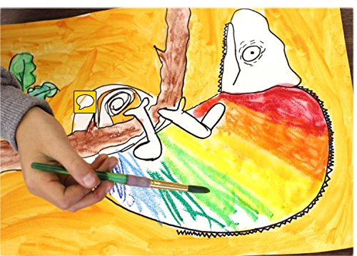 Faber-Castell Gel Sticks - 12 Twistable Watercolor Crayons for Kids with Brush - Watercolors for Kids