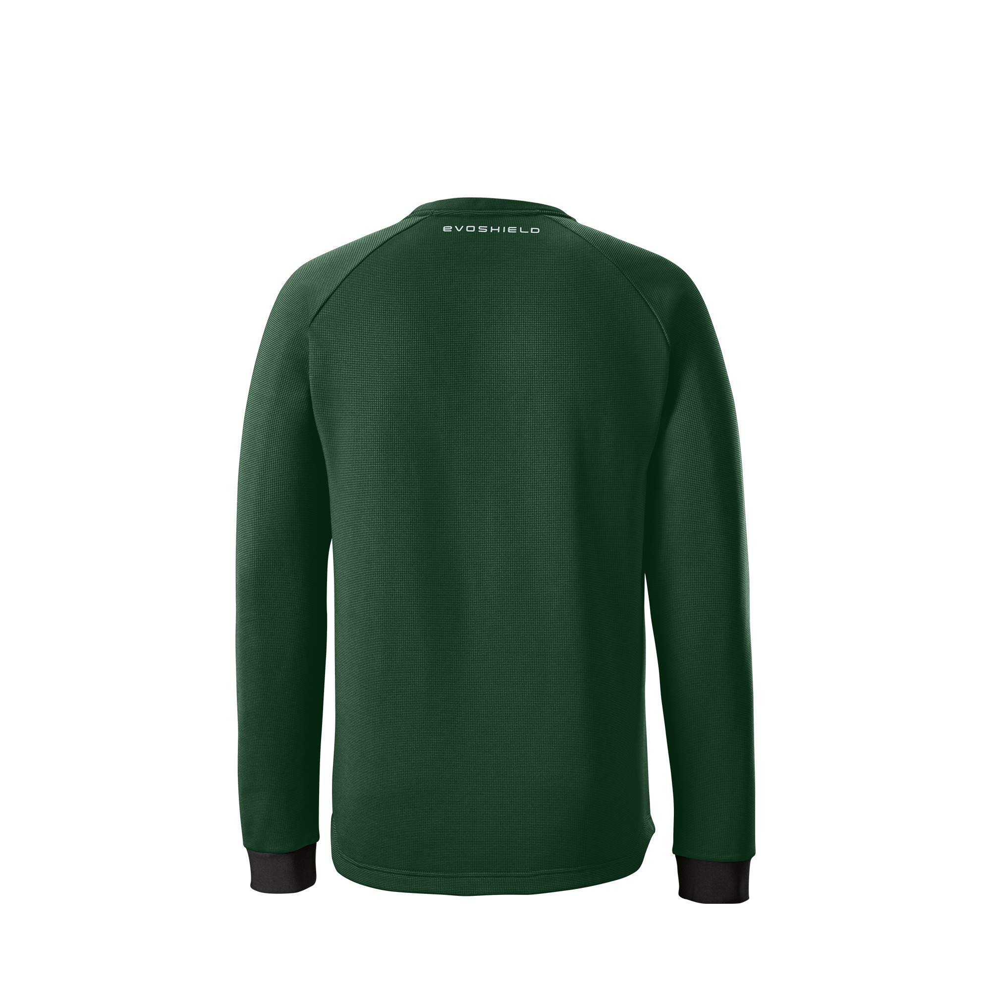 EvoShield-Youth Pro Team Heater Fleece, Dark Green - Medium